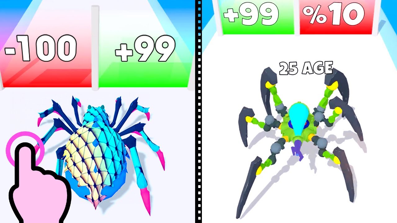 Spider Evolution - Big Spider Evolution Run - All Levels iOS Android ...