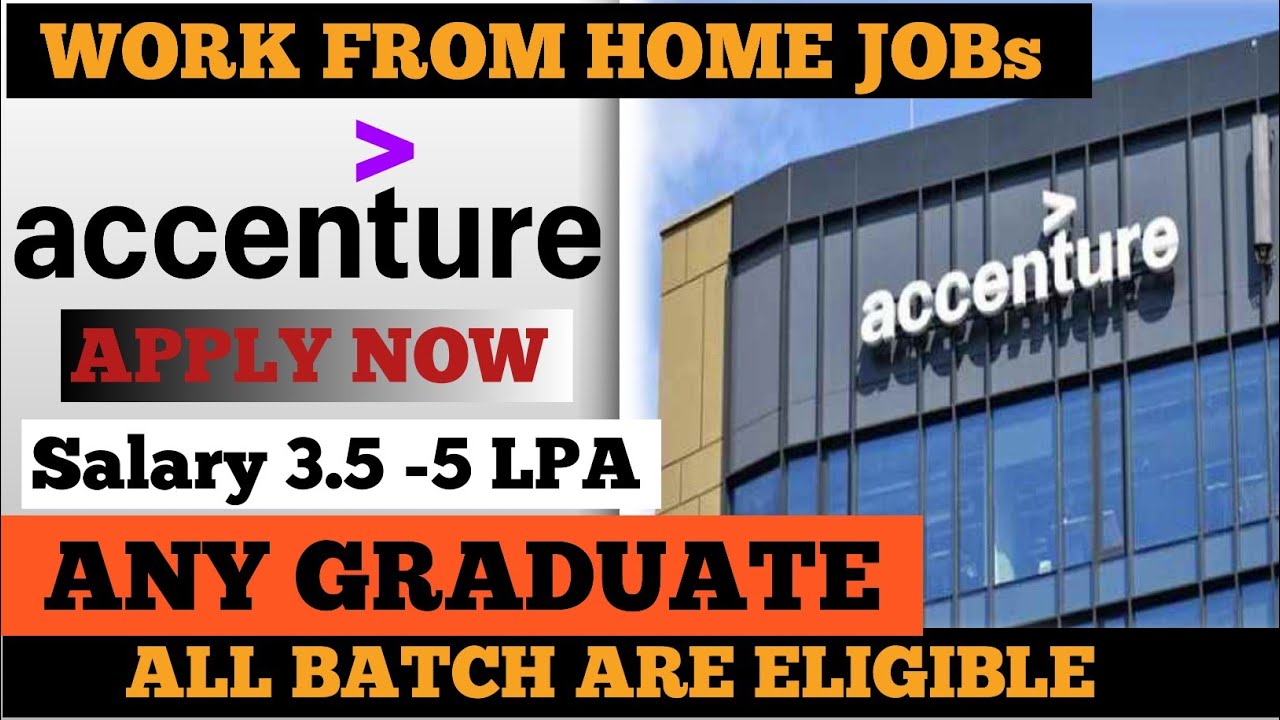 Accenture work from home jobs| Accenture Hiring 2023| Accenture Recruitment 2023| Accenture jobs ...