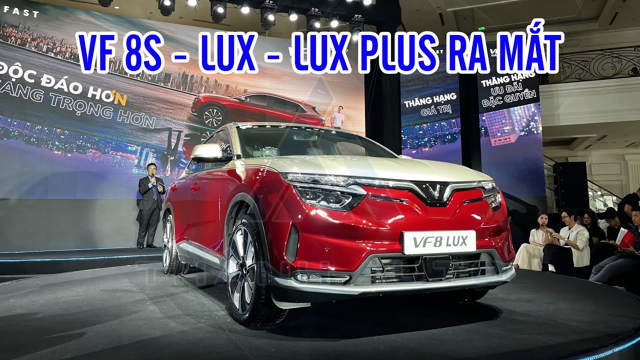 VF 8s - VF 8 Lux - VF 8 Lux Plus chính thức chào sân và giá bán từng ...