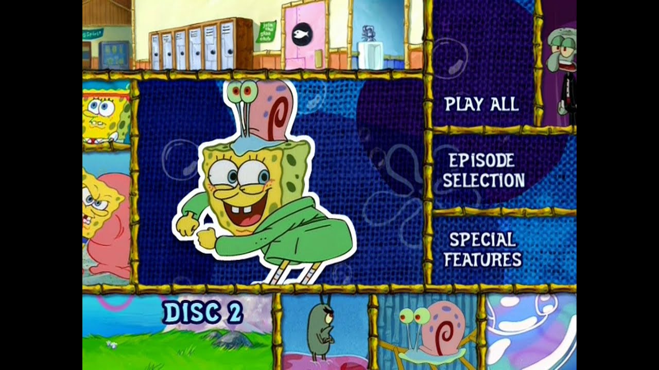 SpongeBob SquarePants™: Season 1 Disc 2 DVD Menu (1080p60) - YouTube