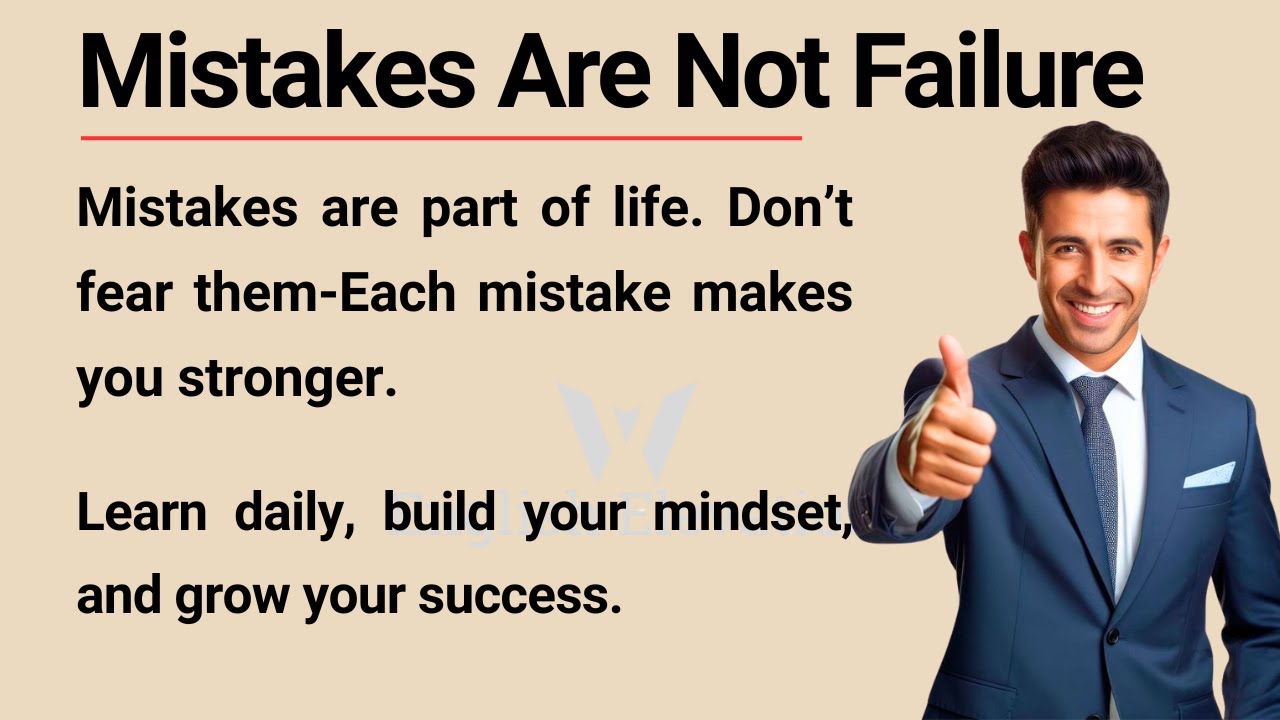 Don’t Be Afraid of Mistakes || Failure Is the Path to Success🔥 ...