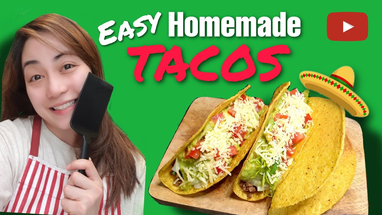 EASY HOMEMADE BEEF TACOS | Make Your Own Taco Seasoning - YouTube