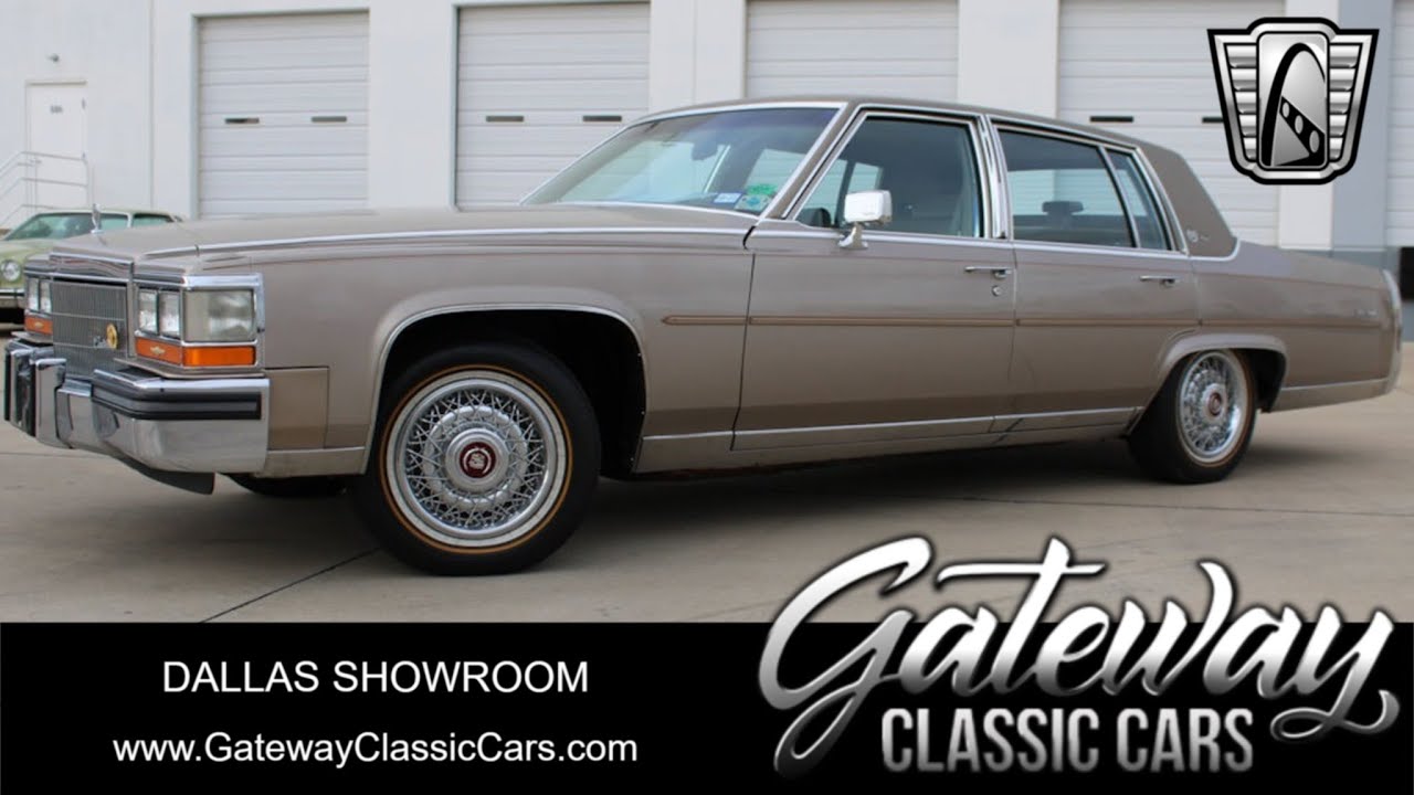 DFW # 2253 1986 Cadillac Fleetwood Brougham De Elegance LS Swapped ...