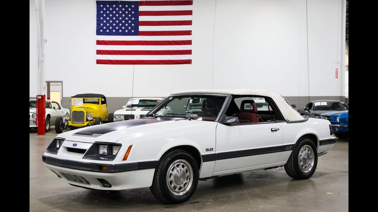 1986 Mustang Convertible V6