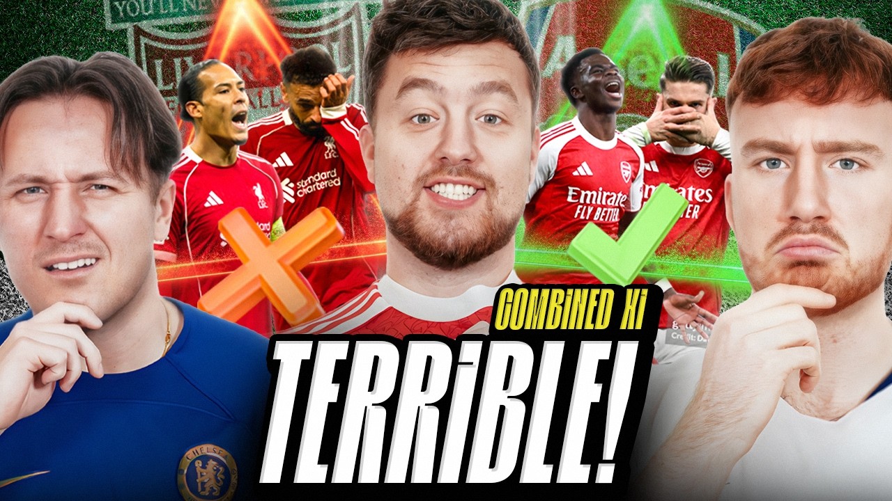 Only ONE LIVERPOOL Player in Arsenal Fan's Combined XI | Arsenal vs ...