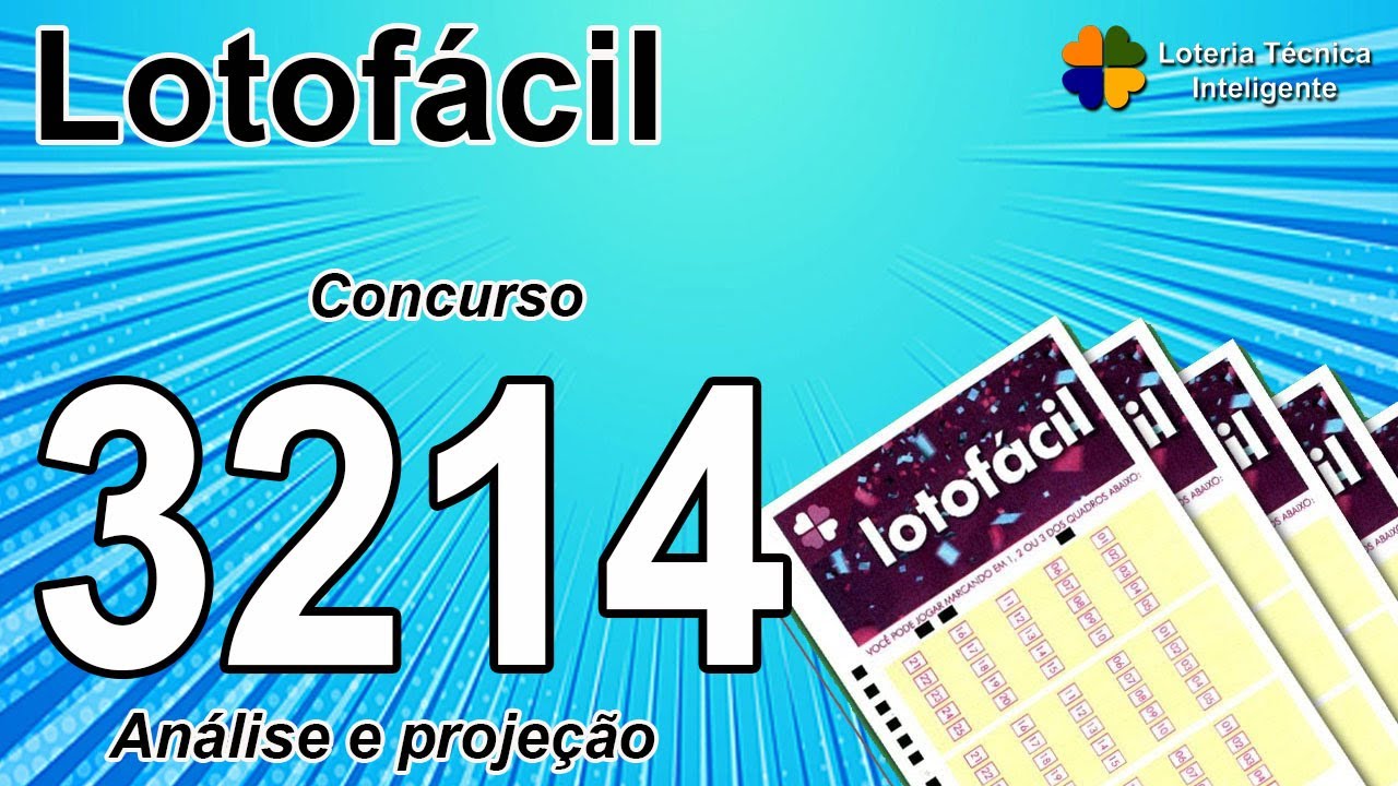 ANÁLISE E PROJEÇÃO PARA O CONCURSO 3214 DA LOTOFÁCIL - YouTube