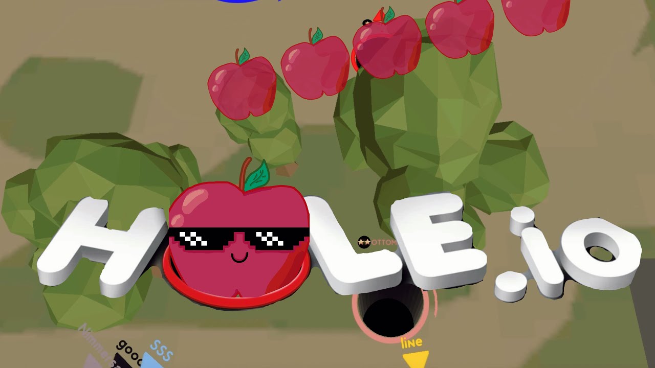 I test: Hole io - YouTube