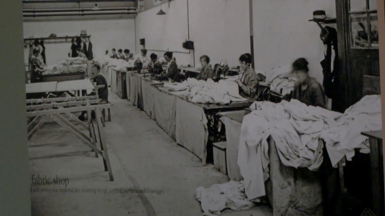 WWI Aircraft Factory in Britain - YouTube