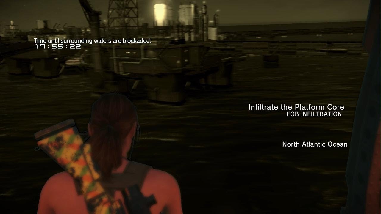 METAL GEAR SOLID V: THE PHANTOM PAIN (nuke stealing) - YouTube