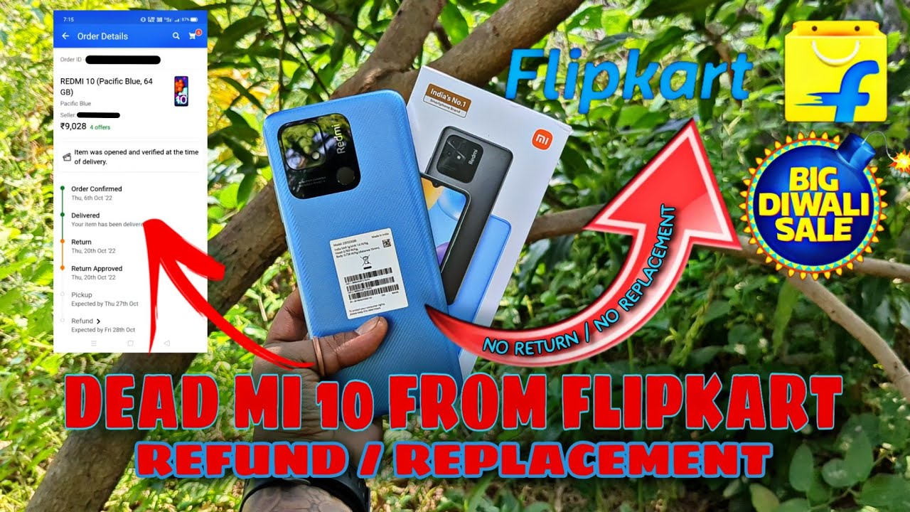 How to return Flipkart open box delivery Phone full process | Hindi ...
