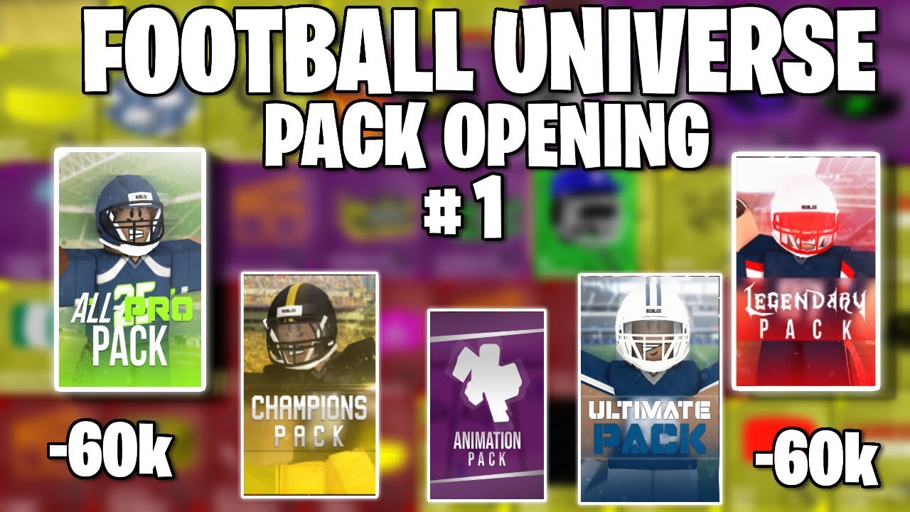 Spending $60K COINS On Packs??? - Football Universe Pack Opening #1 ...