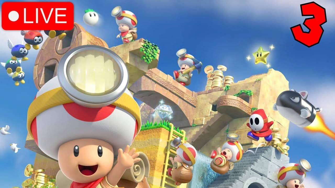 TOAD VA A RESCATAR A TOADETTE - Captain Toad #3 - YouTube
