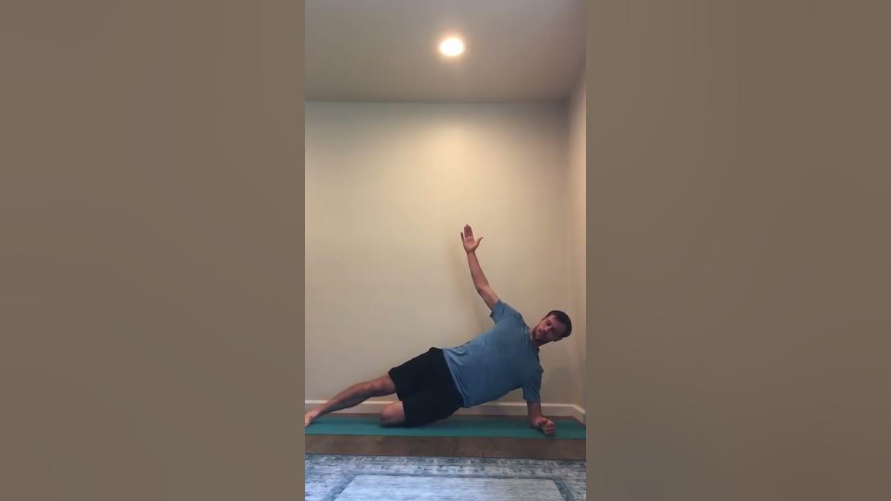 Kneeling Side Plank Leg Lifts - YouTube