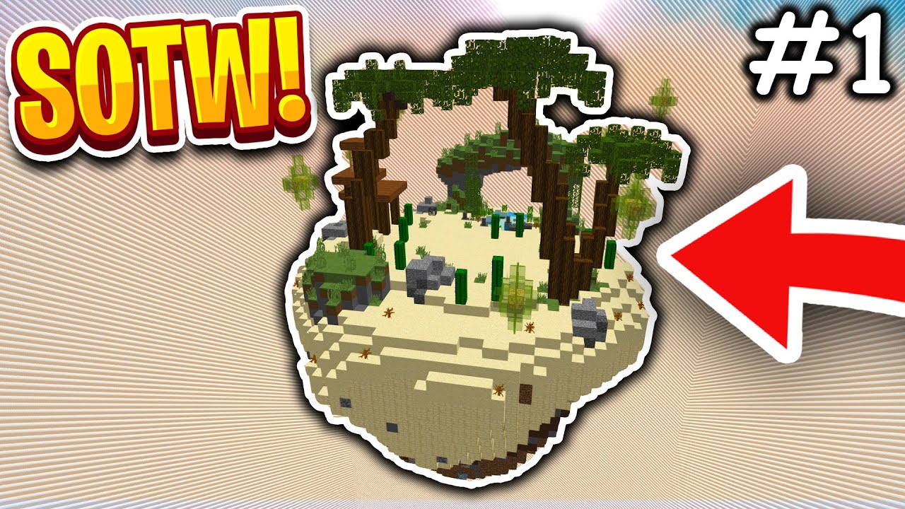 WE STARTED OUR NEW ISLAND! (MOB SPAWNER & HUGE FARM) - Minecraft ...