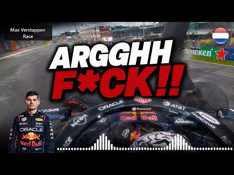 Max Verstappen FULL TEAM RADIO After CRASHING OUT Of The 2026 Dutch GP! 🤯