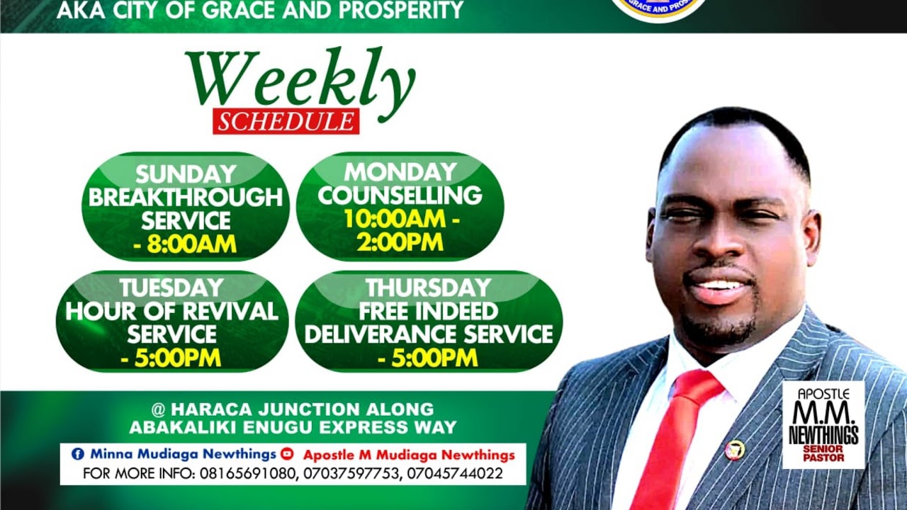 GRAND FINALE OF DIVINE ESCAPE & SPEEDILY RECOVERY @ PORT HARCOURT WITH ...