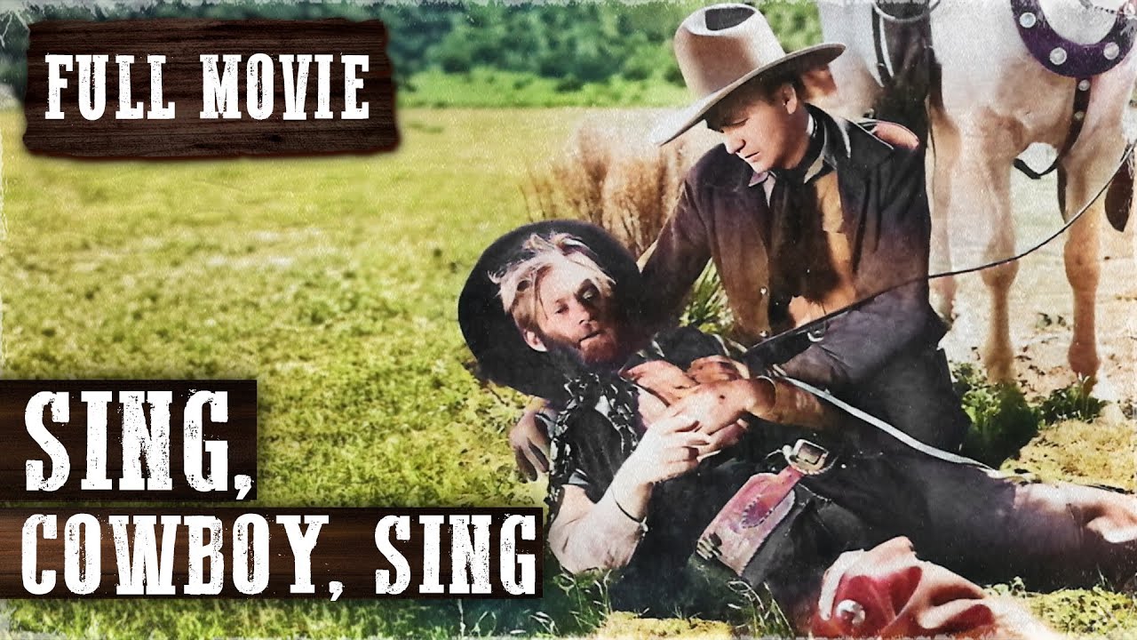 SING, COWBOY, SING | Tex Ritter, Al St. John | Full Western Movie ...