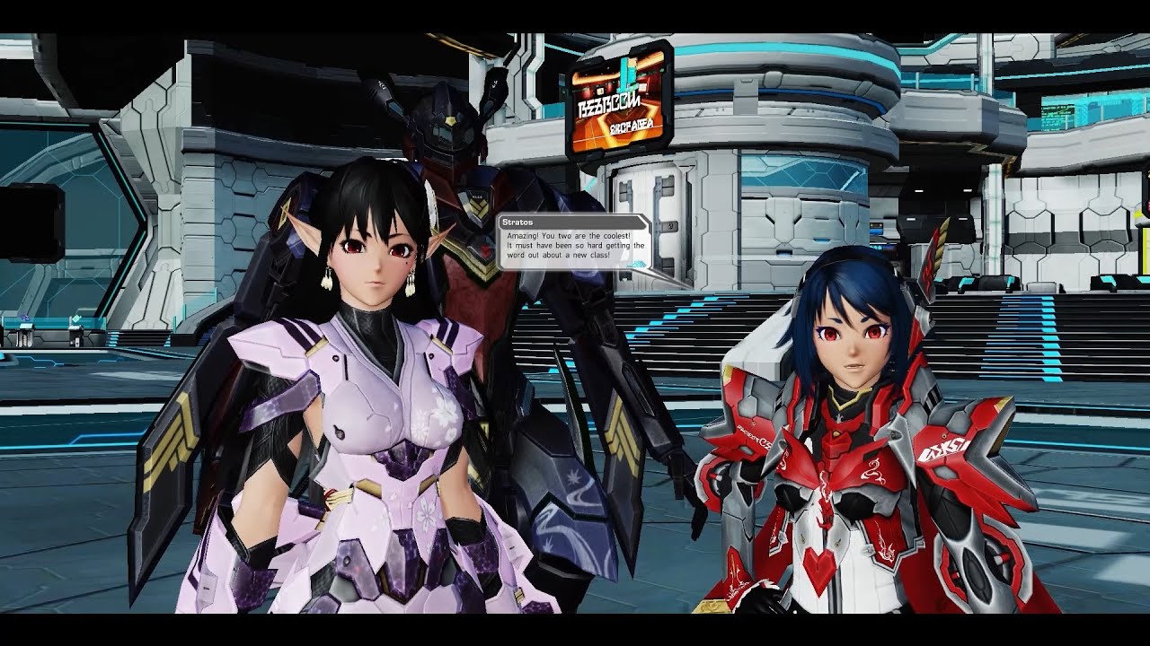 PSO2: Katori, Saga, and Stratos - YouTube