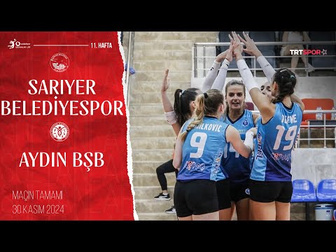 Maçın Tamamı | Sarıyer Belediyesi - Aydın BŞB  'Vodafone Sultanlar Ligi'