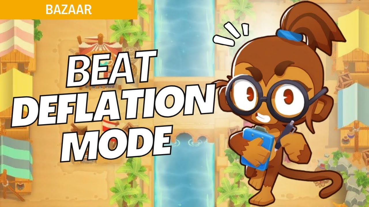 How to Beat Deflation on Bazaar - BTD6 Strategy - YouTube