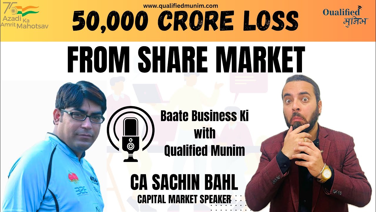 50,000 Crore Loss from Share Market | Share Market ka kala Sach | CA ...
