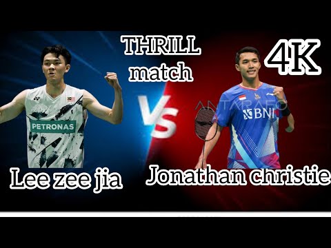 Jonatan Cristien (Indonesia) vs. Lee Zii Jia (Malaysia) |Badminton MS #bwfworldtour #badminton