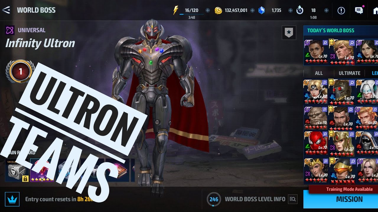 [MFF] Các team đi Ultron 9 và gợi ý team ngon - YouTube