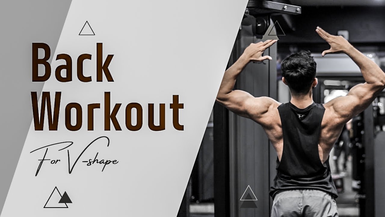 Best back workout for V shape . - YouTube