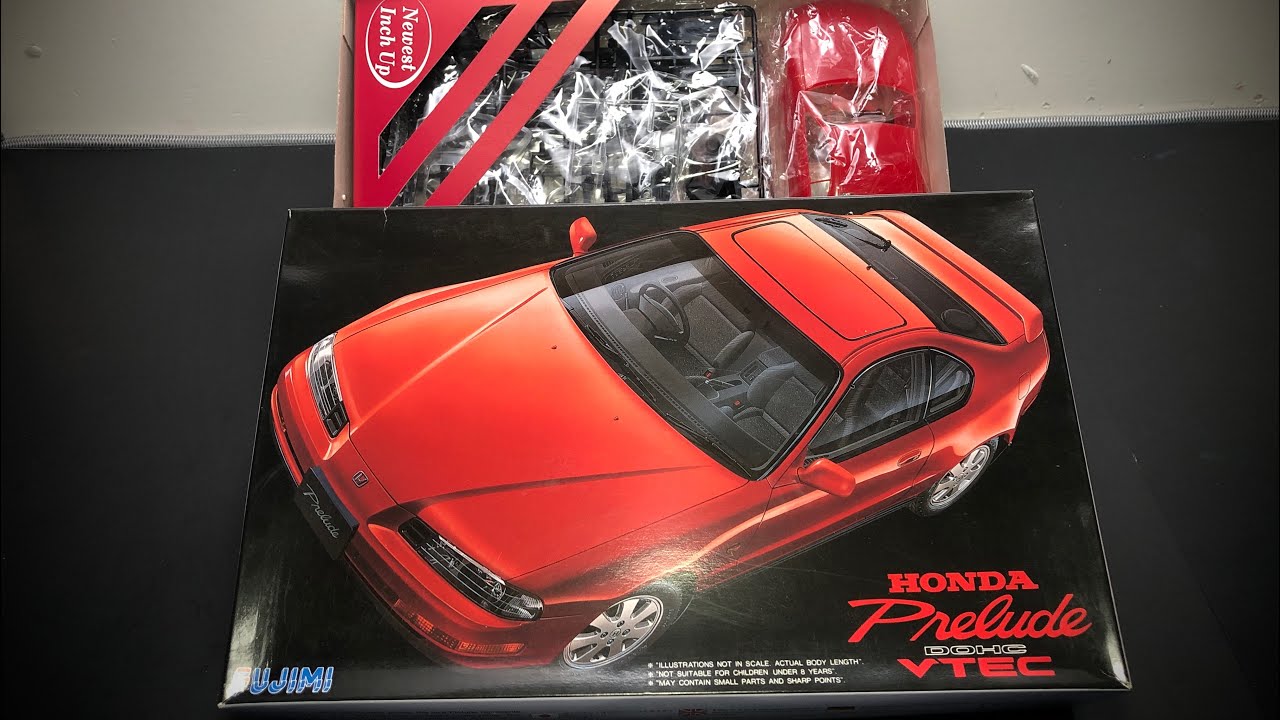 Fujimi Honda Prelude DOHC VTEC Model Kit (#03353) Inch-Up Series ...