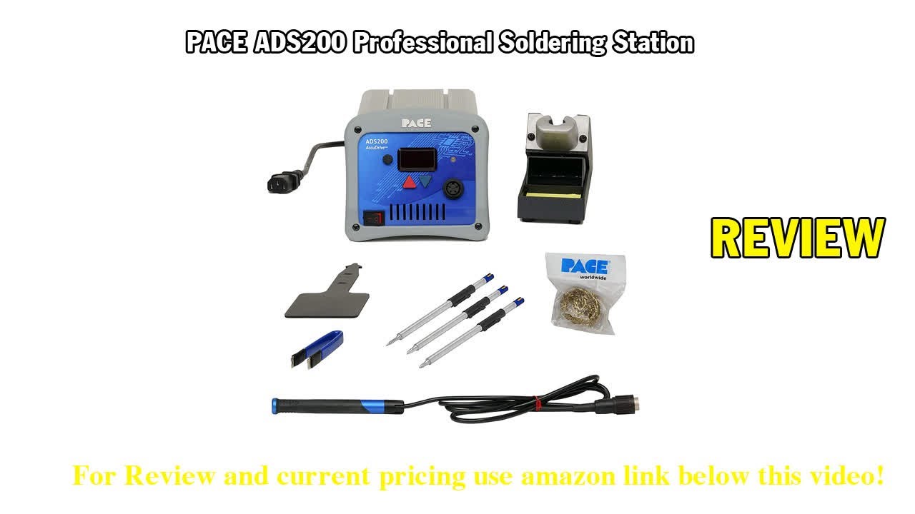 Review PACE ADS200 Professional Soldering Station 2021 - YouTube