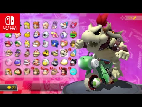 Mario Kart 8 Deluxe Omega New Course Dry Bowser - YouTube