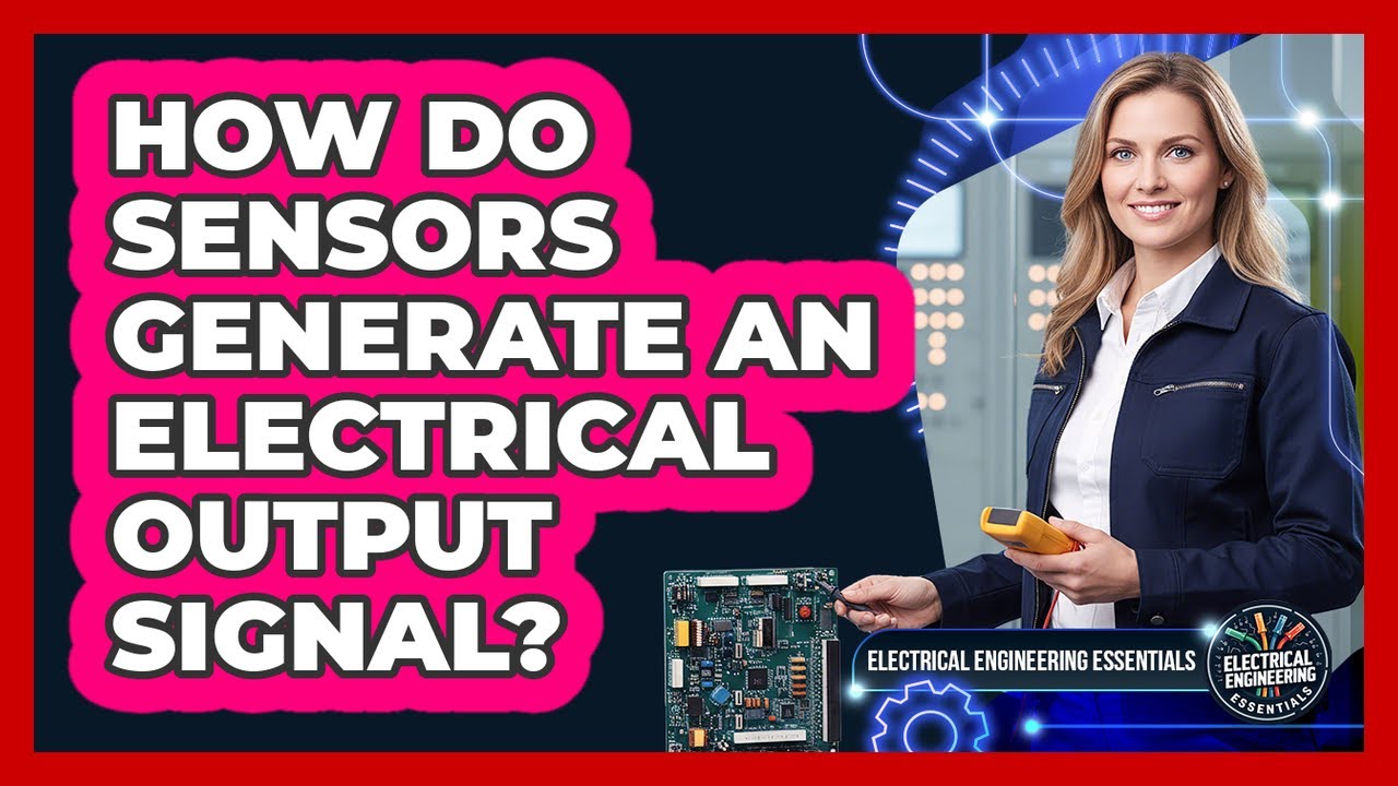 How Do Sensors Generate An Electrical Output Signal? - YouTube