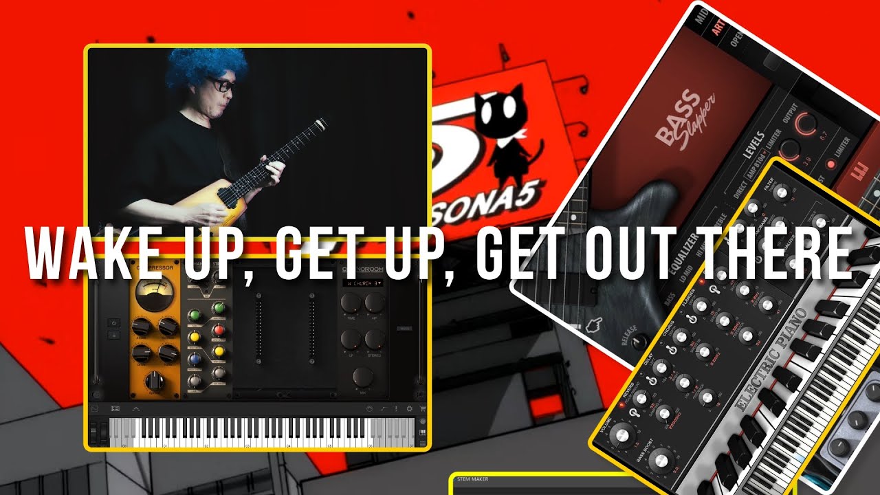 PERSONA 5 Wake Up, Get Up, Get Out There / Guitar Cover / DTM - YouTube