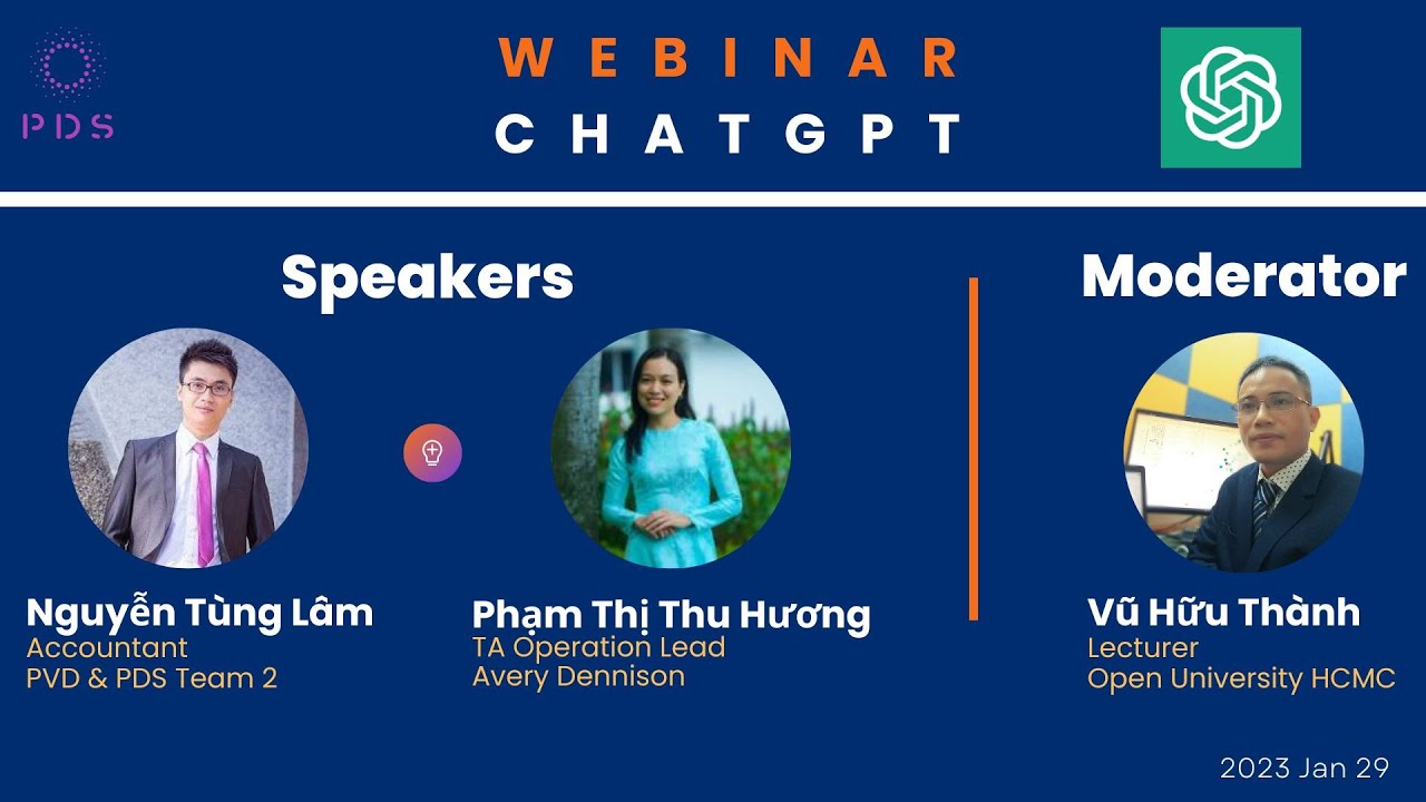 [Webinar] Ứng dụng ChatGPT để nâng cao hiệu suất công việc và học tập ...