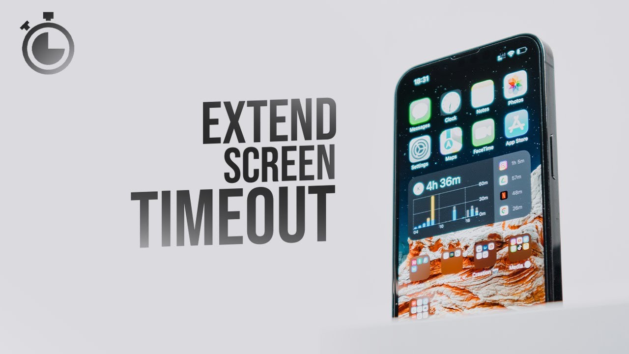 How to Increase iPhone Screen Timeout (2024) - YouTube
