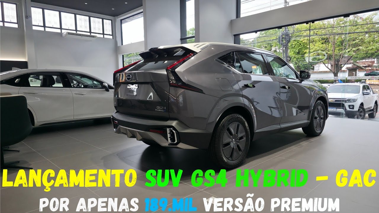 LANÇAMENTO DO SUV GS4 HYBRID DA GAC, DESIGN IMPONENTE E MUITA ...