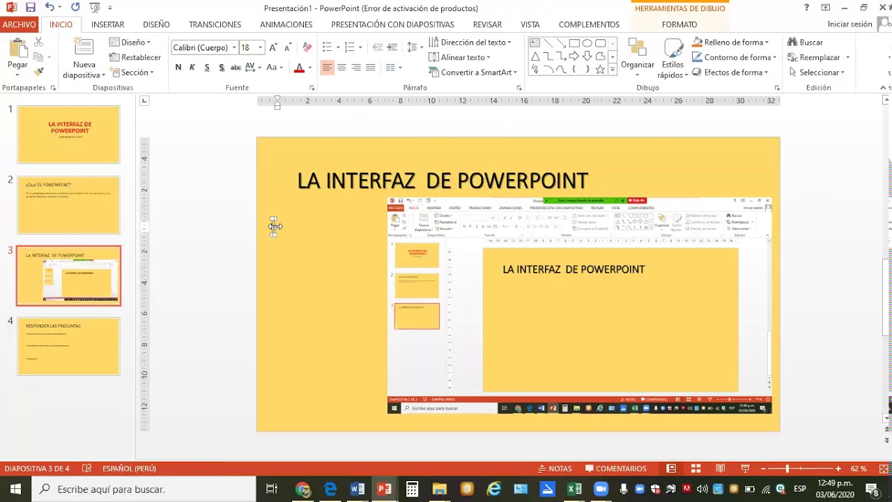 INTERFAZ DE POWERPOINT 05 JUNIO 3ERO - YouTube