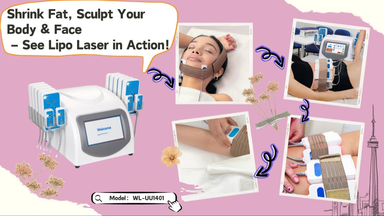 Watch Fat Melt Away! Lipo Laser Magic for Face, Abs, Arms & Legs ...