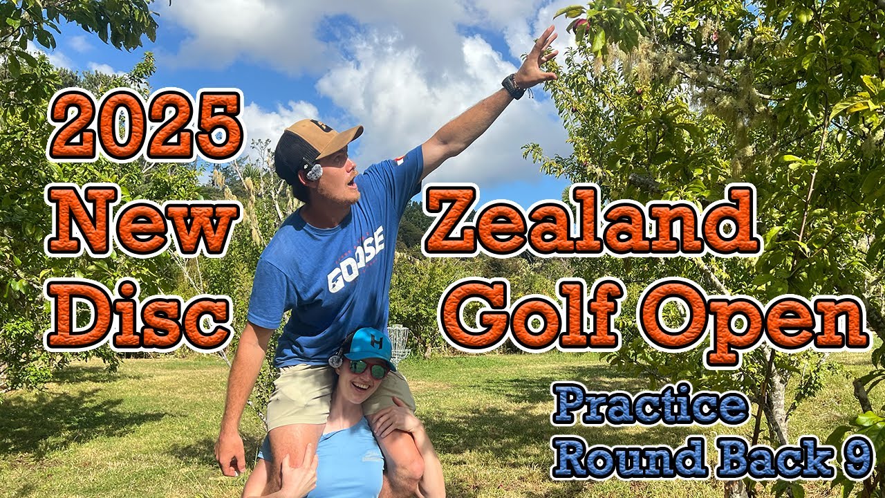 My First Ever International Round?!? - New Zealand Disc Golf Open Practice Round w/Goose (Back 9 ...