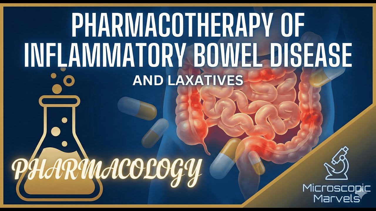 Taming the Gut | Pharmacotherapy of IBD and Laxatives | Microscopic ...