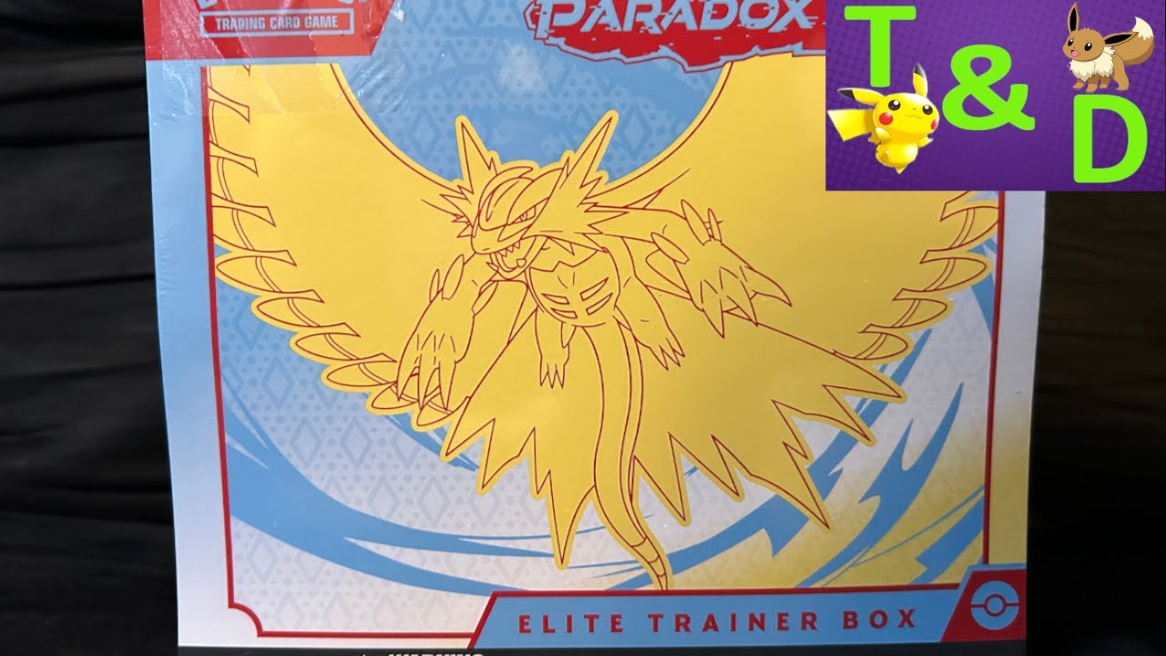 Pokémon TCG Paradox Rift Roaring Moon ETB Opening! - YouTube