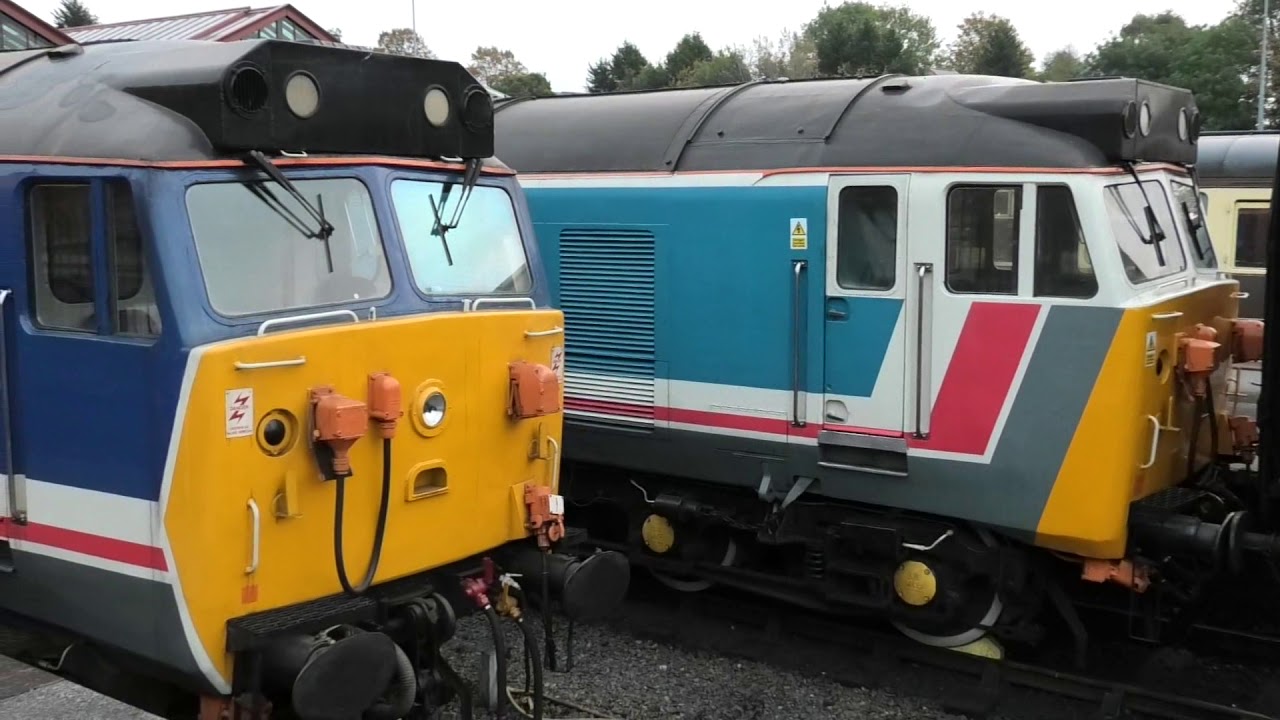 Class 50 Golden Jubilee @ SVR Kidderminster Station, 04/05-10-18 - YouTube