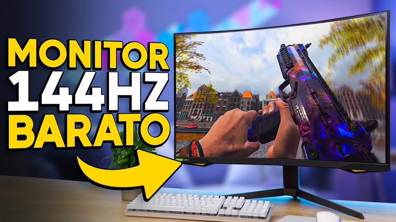 5 MELHORES MONITORES GAMER 144Hz CUSTO-BENEFÍCIO em 2023! - YouTube