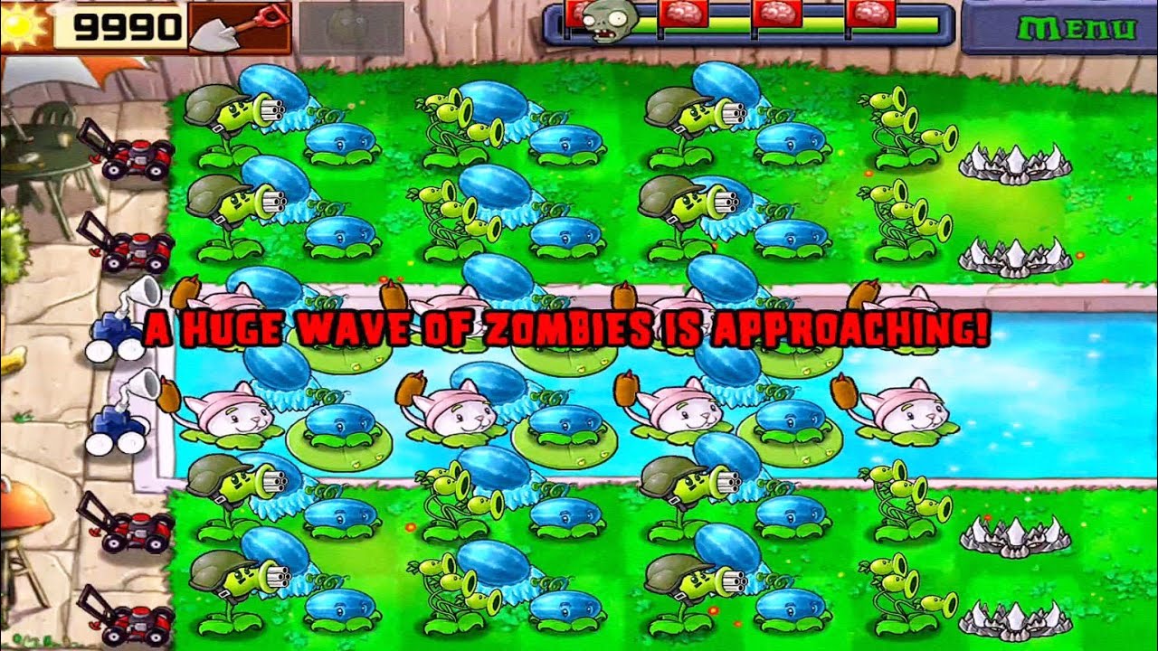 Plants vs Zombies || Mini-Games : Zombie Nimble Zombie Quick || Full HD ...