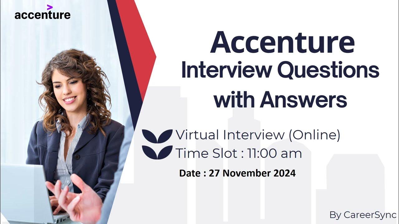 Accenture Interview Experience with Questions & Answers | Fresher ...