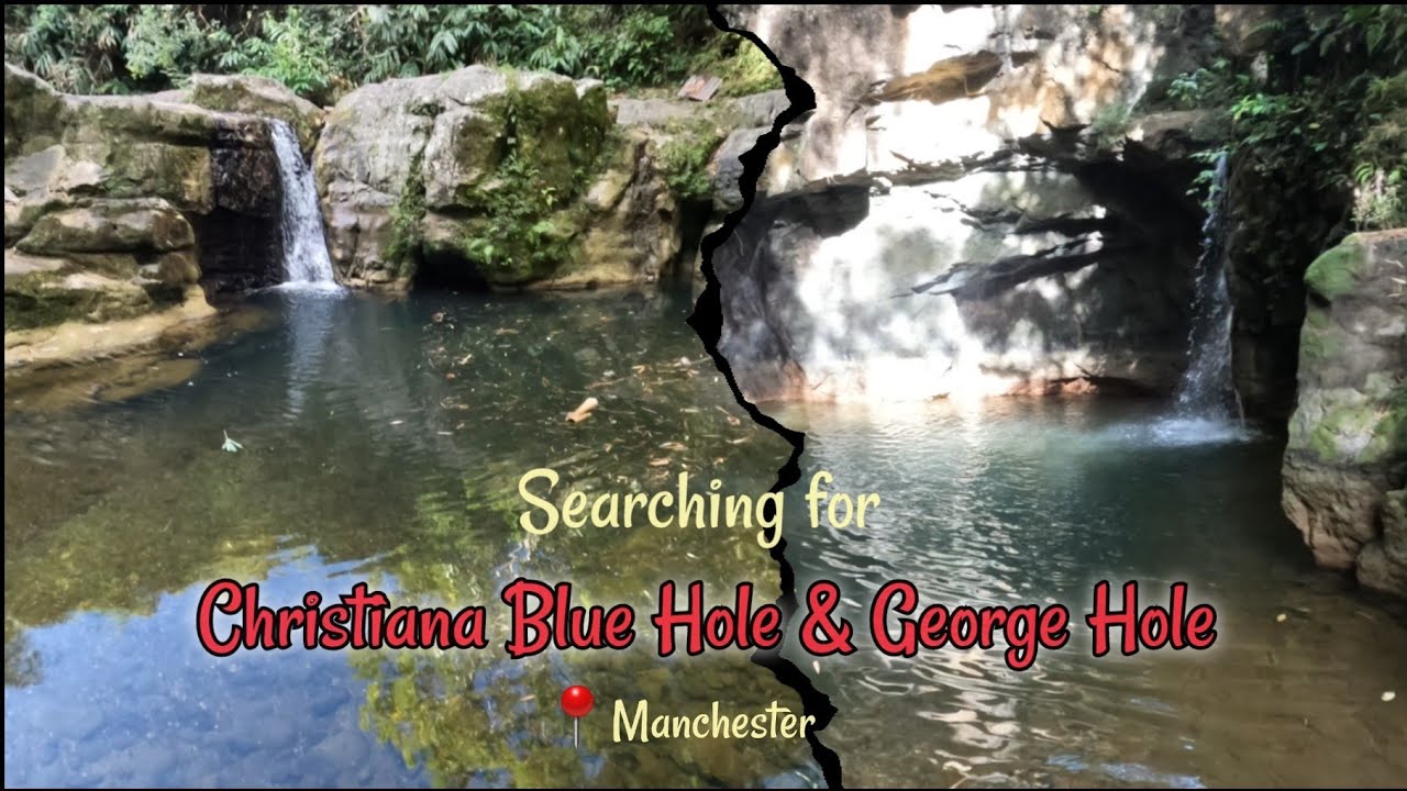 Searching for Christiana Blue Hole and George Hole in Manchester - YouTube