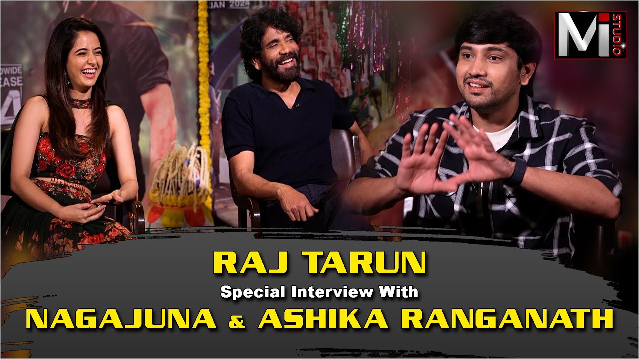RAJ TARUN||SPECIAL interview | NAGARJUNA| NAA SAMI RANGA | MI STUDIO ...