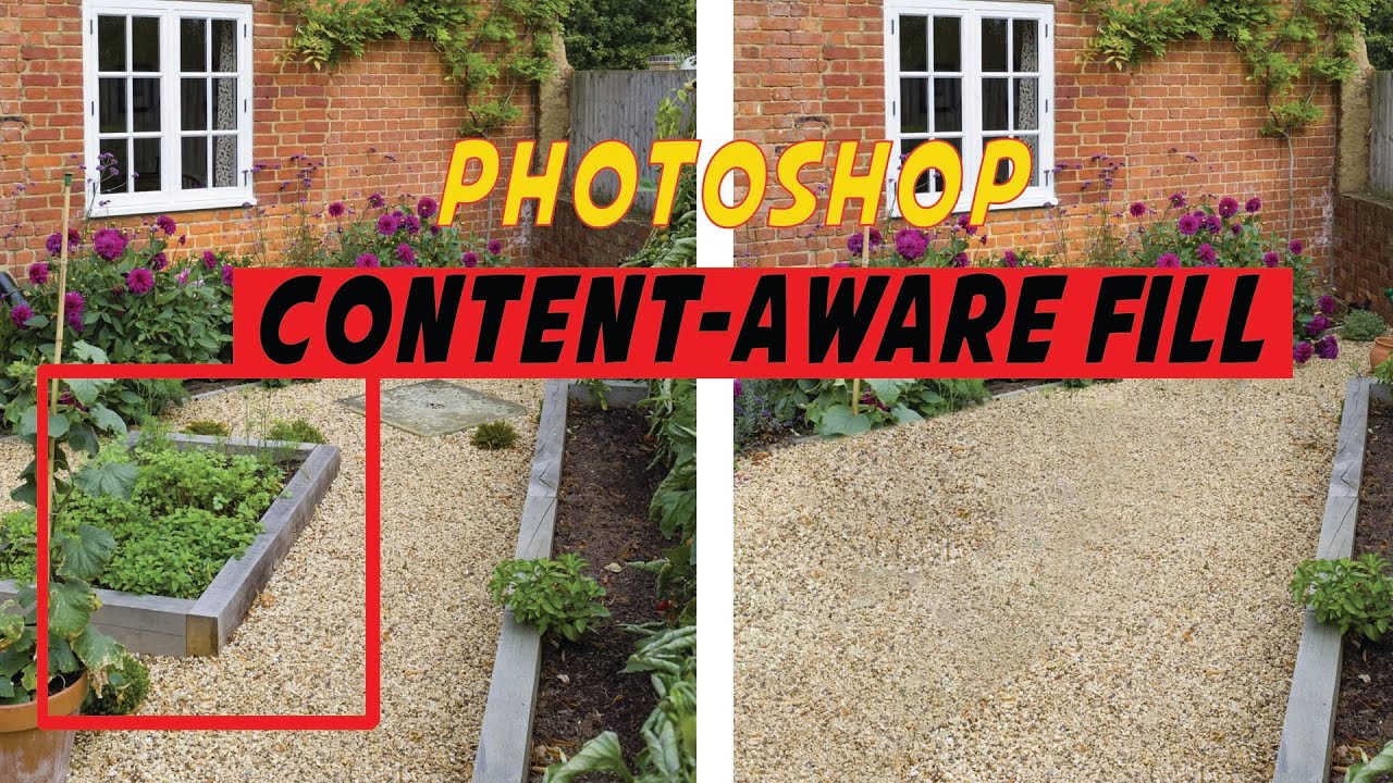 Content- Aware Fill in Adobe Photoshop tutorial - YouTube