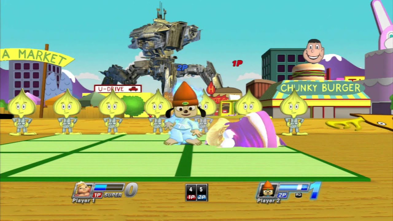 Playstation All-Stars Battle Royale - Fat Princess Vs. Parappa The ...