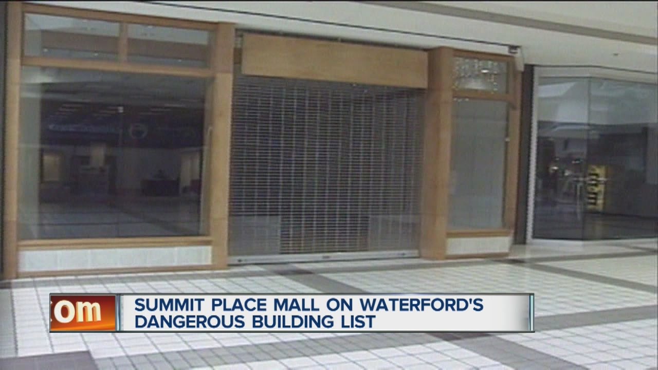 Summit Place Mall on Waterford's dangerous building list - YouTube